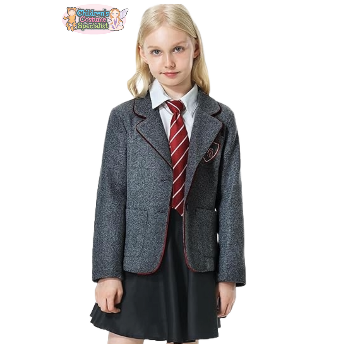Matilda Dark Grey Suit – Children's Costume Specialist